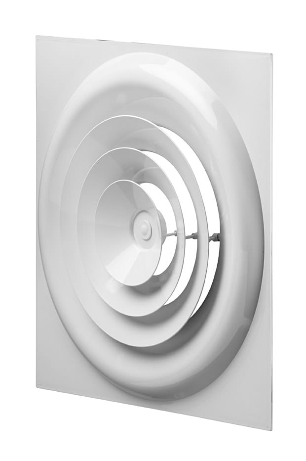 Round Ceiling Diffuser - Plastic - טויטופלסט