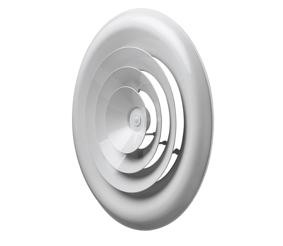 Round Ceiling Diffuser - Plastic - טויטופלסט